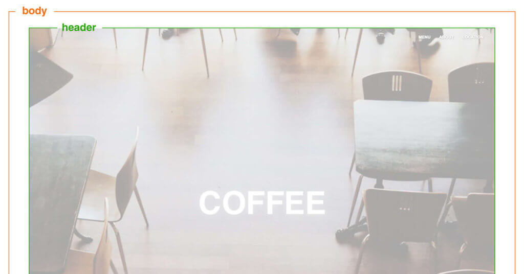 【HTML/CSS コーディング練習】中級編：ストアサイト（カフェ）／パララックス | Codejump（コードジャンプ）【旧 Codestep】